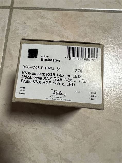 Schalter Taster Feller Ediziodue Weiss Knx 8fach Smarthome Kaufen Auf Ricardo