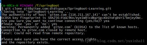 Git Clone 出现 “connection To Closed By Remote Host”错误