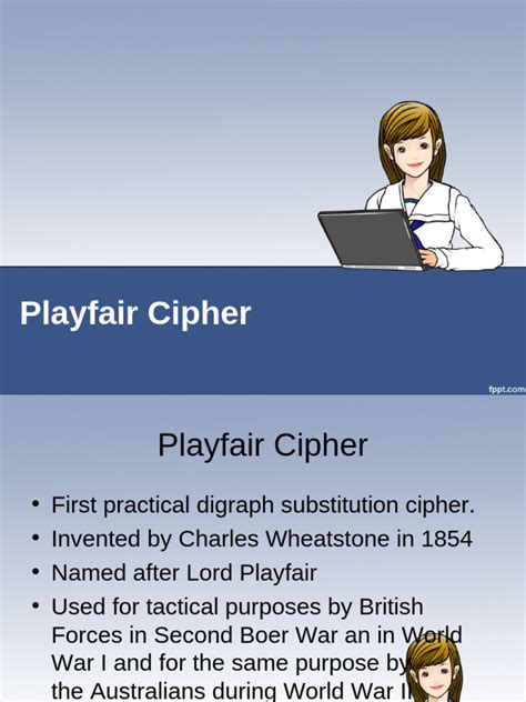 Playfair Cipher Pdf