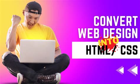 Convert Design Into Html By Antonindra Fiverr