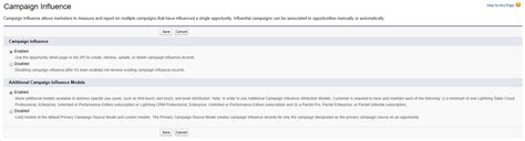 solved sfdc customizable campaign influence object query microsoft fabric community
