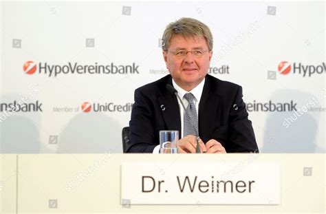 Chief Executive Officer Hypovereinsbank Theodor Weimer Editorial Stock