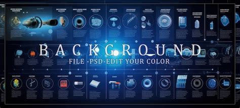 Premium Psd Advanced Technology Development A Futuristic Visualization