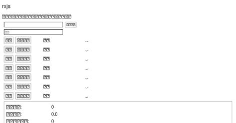 Rxjs Codesandbox