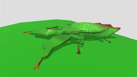 Leaf Bug 3d Model By Jziemba [6d2b23f] Sketchfab