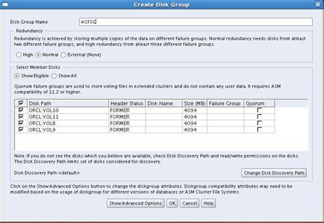 yet another technology blog oracle rac 11gr2 acfs configuration and snapshots