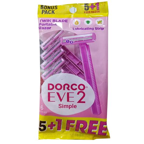 Dorco Shaver 6 Pieces Cosmo Store Egypt