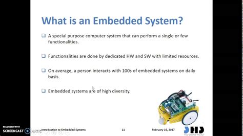 03ar General Purpose System Versus Embedded System Youtube