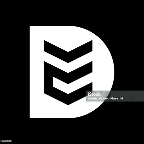 최소한의 De 로고 고급 배경에 De 편지의 아이콘입니다 Ed 모노그램 이니셜을 기반으로 한 로고 아이디어 전문적인 다양한 문자 기호와 배경에 Ed 로고 0명에 대한 스톡