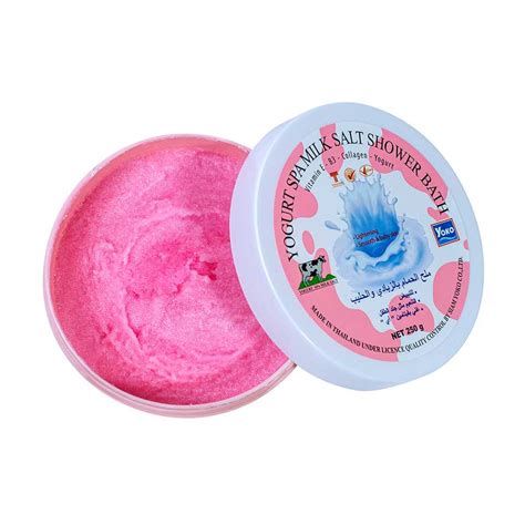 Yoko โยโกะ เกลือสปาขัดผิว โยเกิร์ต ผสมครีมอาบน้ำ 250g Line Shopping