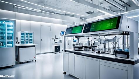 Biotechnology Lab Automation Premium Ai Generated Image