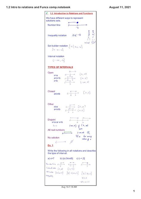 Pdf 12 Introduction To Relations And Functions12 Intro To