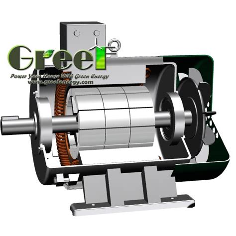 30rpm 10kw 20kw Low Speed Permanent Magnet Alternator Free Energy