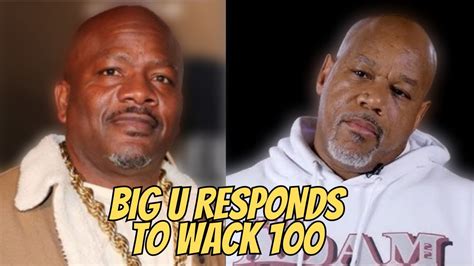 Big U Responds To Wack Over Nipsey Hussle Sxtape Allegations Youtube