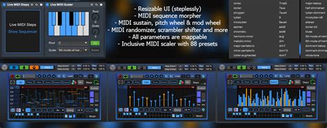 Live Midi Steps Creative Sequencer Version 20 By Metamagicum On