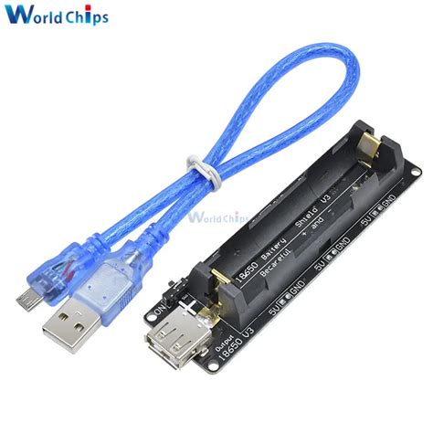 esp32 esp32s for wemos raspberry pi 18650 battery shield v3 micro usb