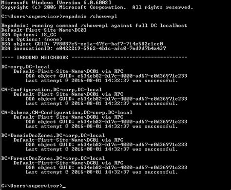 Solved DFSr Sysvol Not Synchronising After Installation Domain Controller Experts Exchange