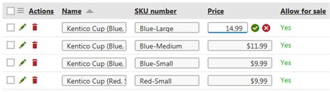 Example Adding A Product With Variants Kentico Xperience 8 Documentation
