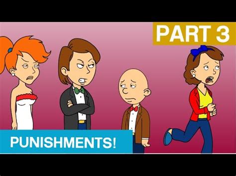 A Very Goanimate Wedding Part 3 An Escape And A Punishment Day Caillou Gets Grounded Youtube