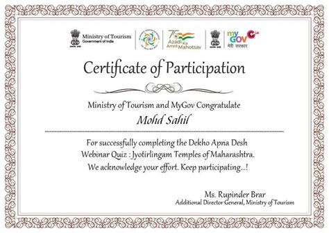 Mohd Sahil On Linkedin Thrilled To Share That I Have Participated In A