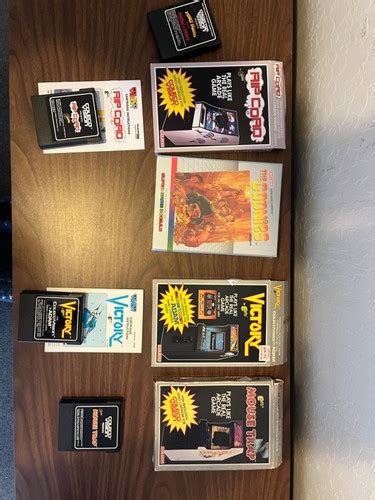Colecovision Lot D Sydney Hunter Rip Cord Goonies Victory Mouse Trap Ebay