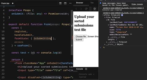 Support For Input Type File Issue 127 React Hook Form React Hook
