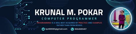 krunal pokar trainee software engineer propelius technologies linkedin