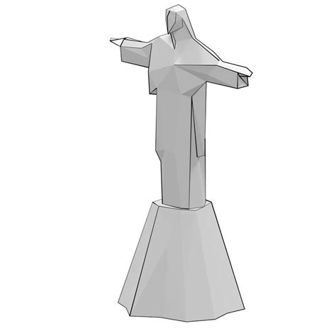 Paper Moon Paper Sculpture Jesus