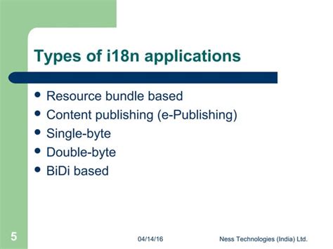 Beyond Internationalization I18n Ppt