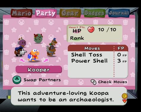 Partner Mods Goombario Kooper [paper Mario The Thousand Year Door
