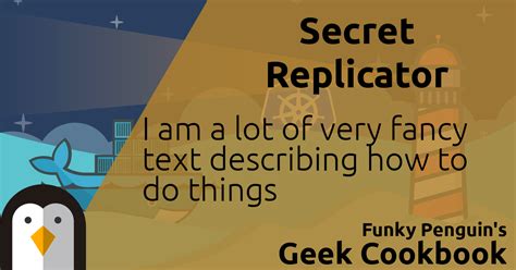 Secret Replicator