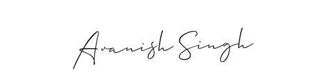 81 Avanish Singh Name Signature Style Ideas Special Autograph