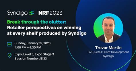 Syndigo On Linkedin Nrf2023 Retailers Nrfbigshow Nrf