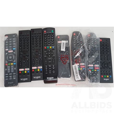 Assorted Kogan Remote Controls Lot 1393232 Allbids