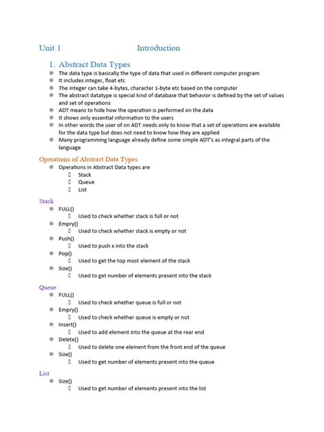 Sem Preparatin Pdf Queue Abstract Data Type Algorithms And Data Structures