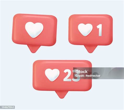 아이콘 개념과 같은 소셜 미디어 댓글과 추종자 3d 웹 벡터 일러스트레이션 아이콘 개념과 같은 소셜 미디어 3차원 형태에 대한 스톡 벡터 아트 및 기타 이미지 Istock