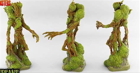 Mm Huge Treant Miniature For Dungeons And Dragons Pathfinder Starfinder And Other Tabletop