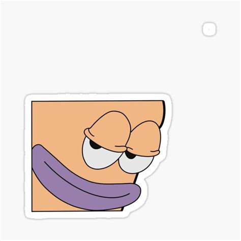 Spongebob Fish Meme Sticker Sticker For Sale By Artistclouds Redbubble