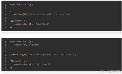 Async函数的多种使用形式async函数如何调用 Csdn博客