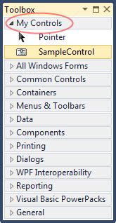 Visual Studio Toolbox Control Integration Visual Studio