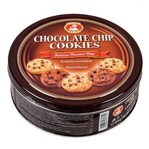 Маслени какаови бисквити Matheo 454гр метална кутия Бисквити вафли Цени оферти и мнения