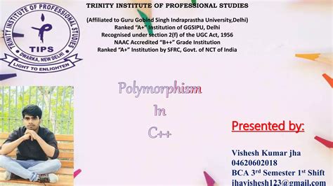 Polymorphism In C Pptx Programming Languages Computing