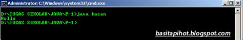 basi tapi hot java cara membuat and running file java lewat