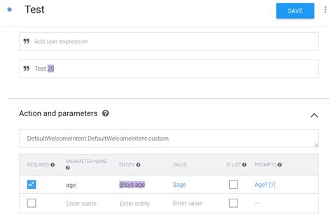 Actions On Google Dialogflow Not Triggering Prompt For Required Parameters Stack Overflow