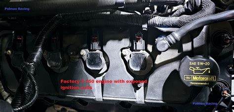 Black Powered By Ford Coil Covers Upgrade For 2011 2017 Ford F 150