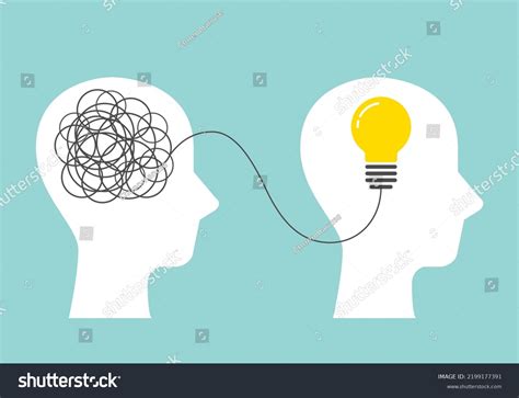 Problem Resolve Control Understand Question Mental Stock Vector Royalty Free 2199177391