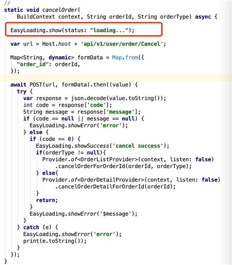Overlay Null Error · Issue 8 · Nslogxfluttereasyloading · Github