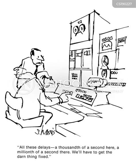 Slow Computer Cartoons And Comics Funny Pictures From CartoonStock