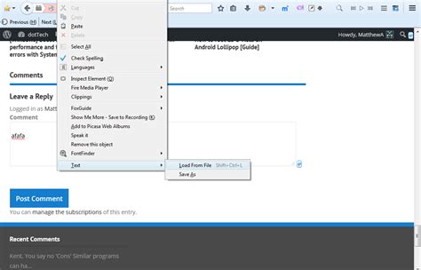 How To Save And Open Editable Text Fields As Notepads In Firefox Tip