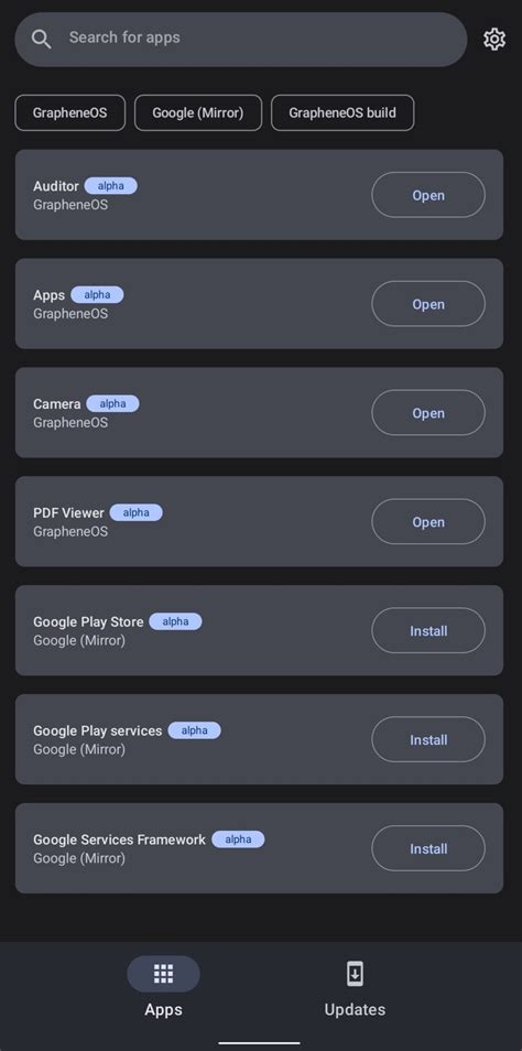Akc3n Grapheneos Grapheneos Social Grapheneoss Apps The Before V 7 And After New